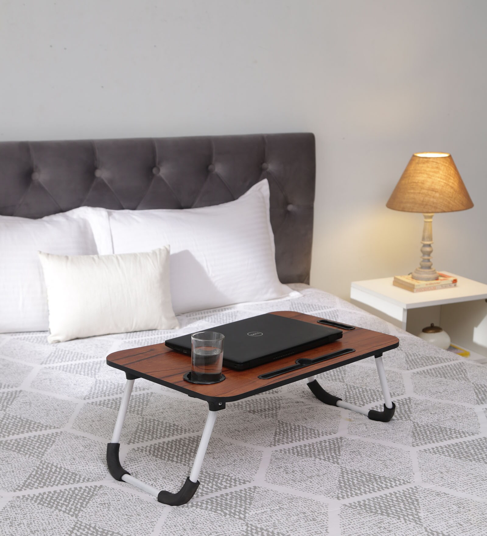 Buy Woodit Portable Table In Rustic Brown Finish at 64% OFF by Kawachi ...