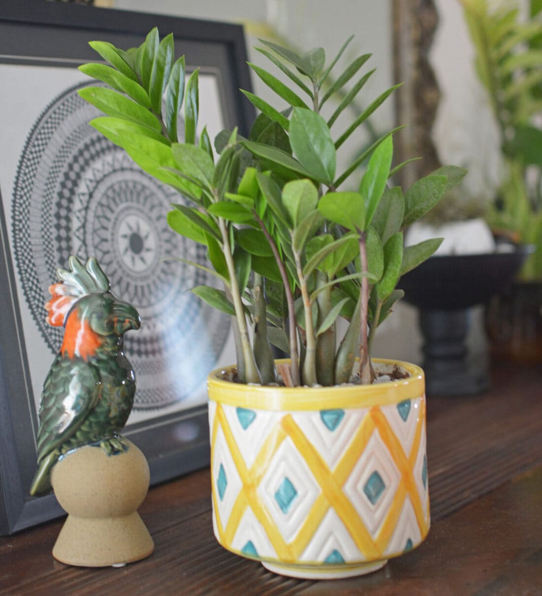 Buy Yellow Ceramic Hansel Desk Pot by TA Home Decor at 29% OFF by TA ...