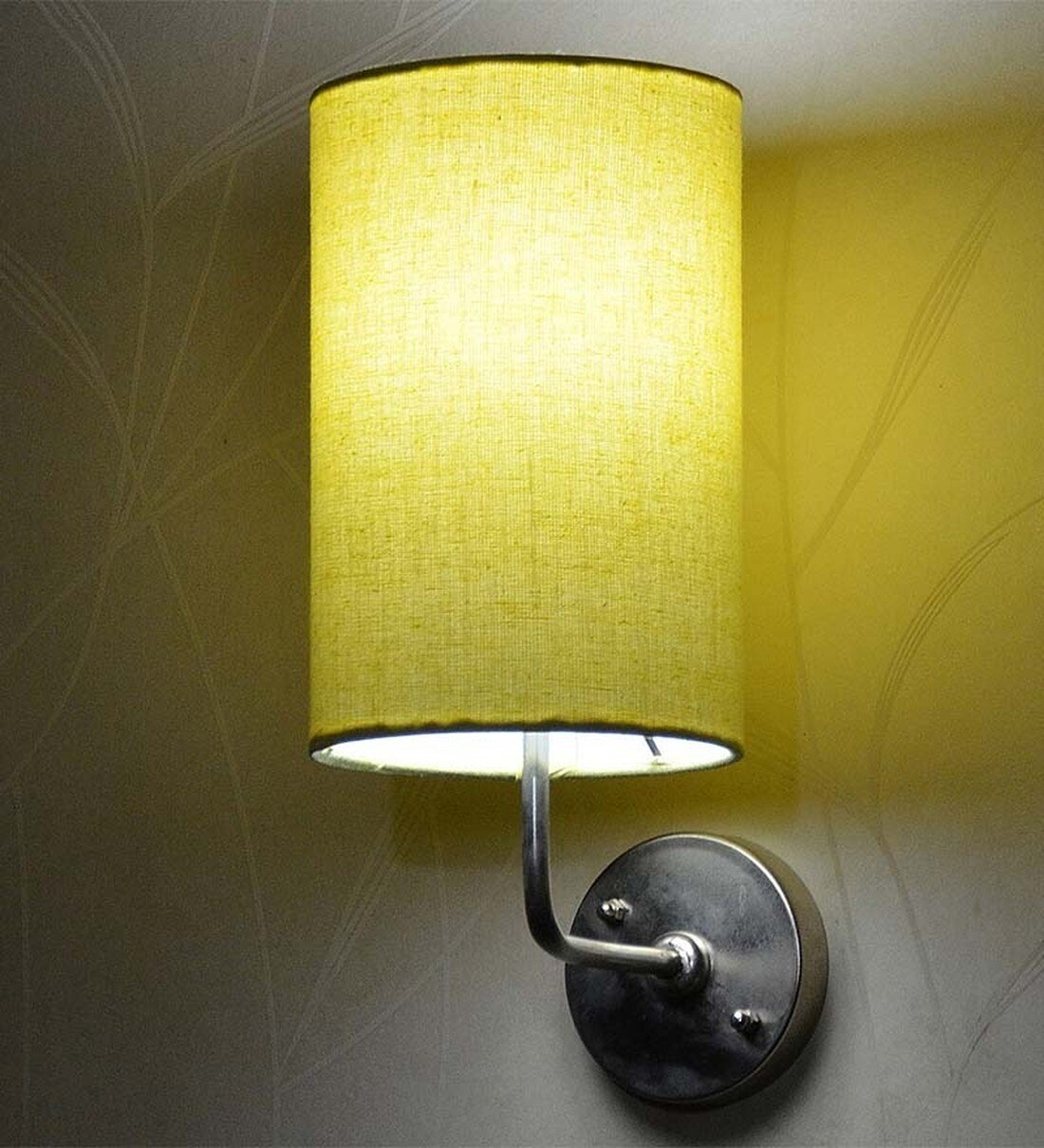 Buy Nymph Yellow Fabric Wall Sconces by Craftter at 29% OFF by Craftter ...