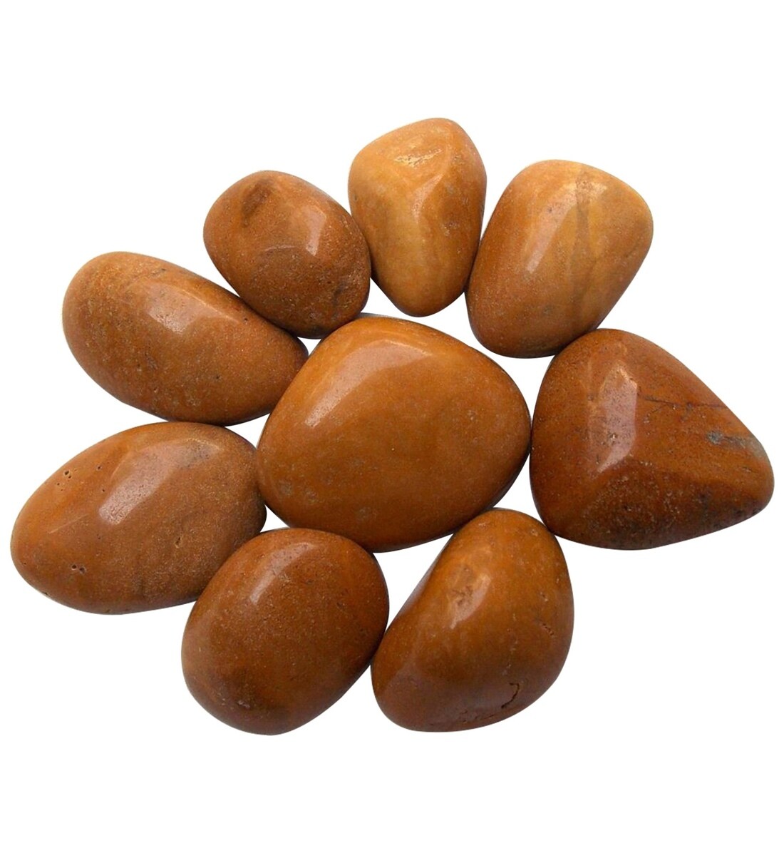 Buy Yellow Jasper 5 Kg Decorative Natural Pebbles at 27% OFF by Prisha ...